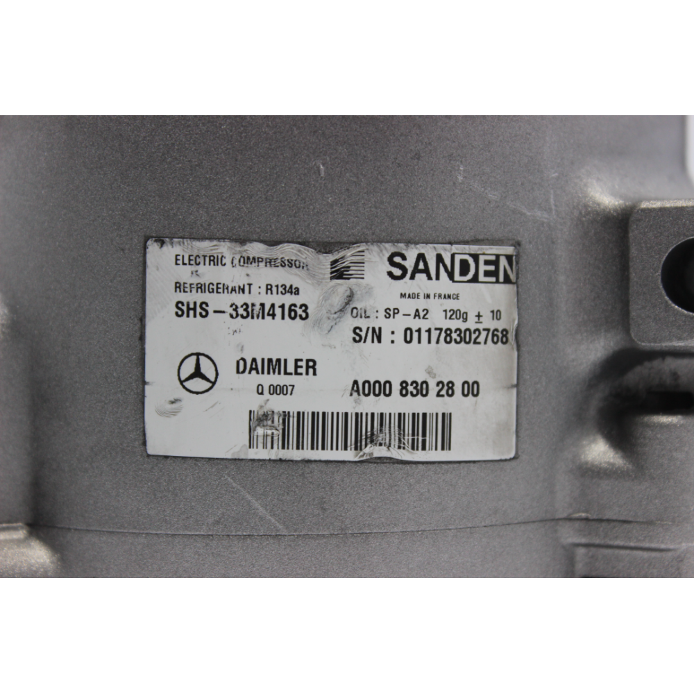 ORYGINALNY KOMPRESOR KLIMATYZACJI MERCEDES W205 REGENEROWANY ...